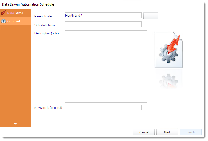 How do I use Data-Driven Automation Schedules to create workflows in ATRS?